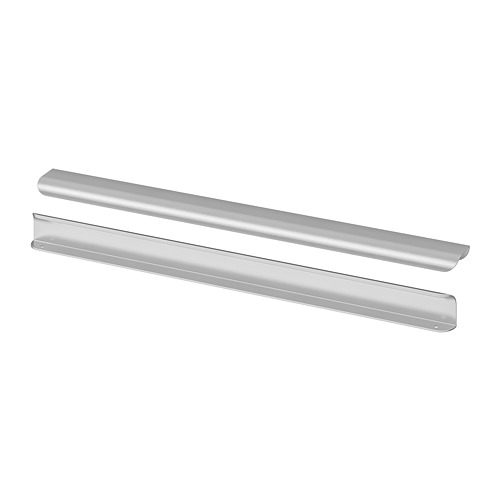 BILLSBRO Handle - stainless steel colour - IKEA