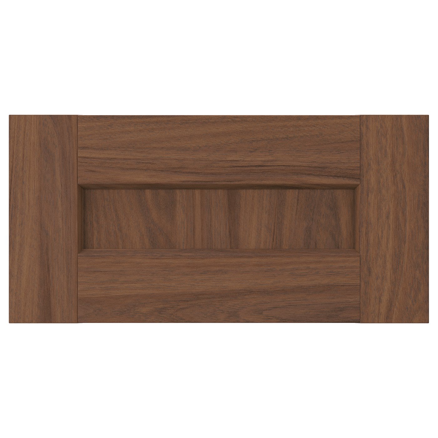 ENKÖPING drawer front, brown walnut effect, 40x20 cm - IKEA