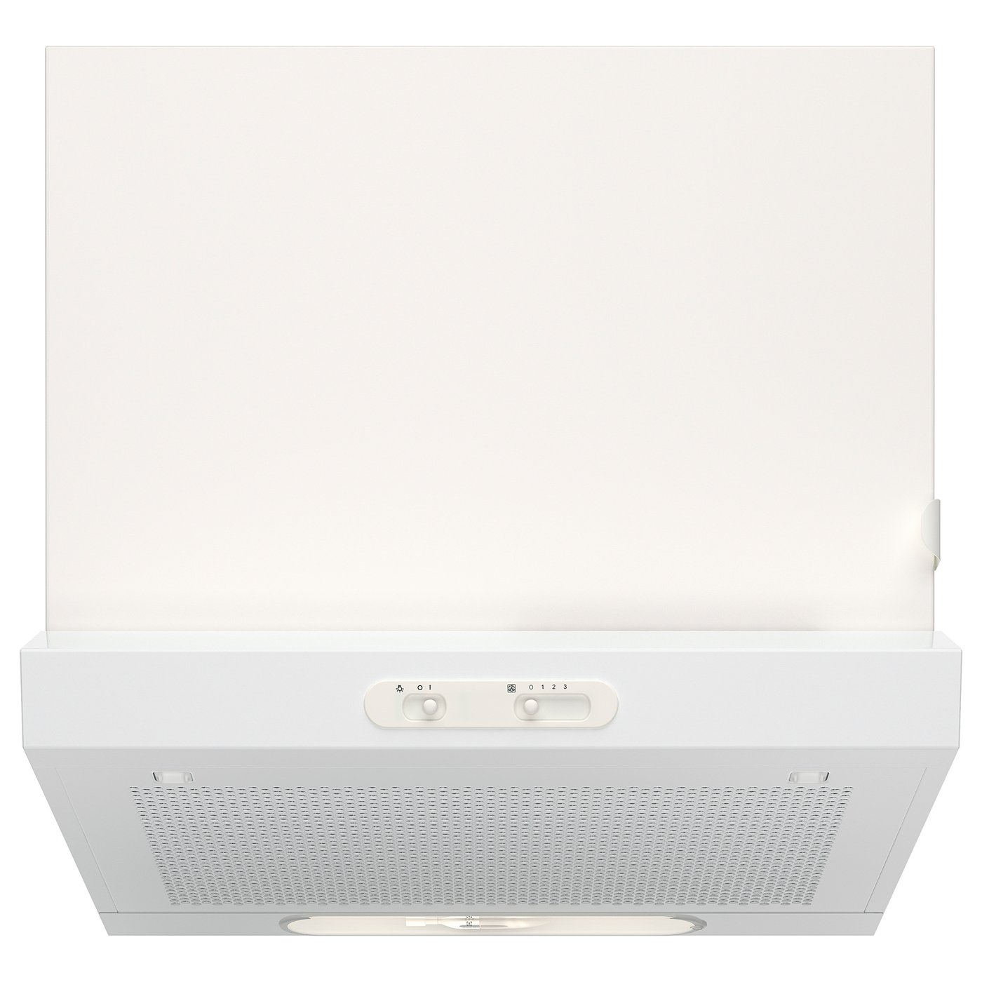 LAGAN Wall mounted extractor hood, white, 60 cm - IKEA