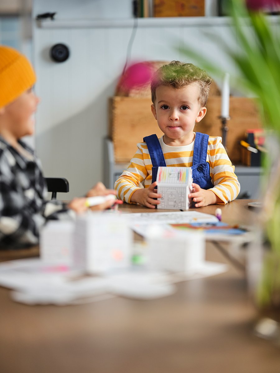 MÅLA 10-pc cardboard town template set - IKEA