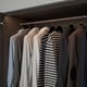 ÖVERSIDAN LED wardrobe lighting strp w sensor, dimmable dark grey, 96 ...