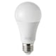 SOLHETTA LED bulb E27 1521 lumen, dimmable/globe opal white - IKEA