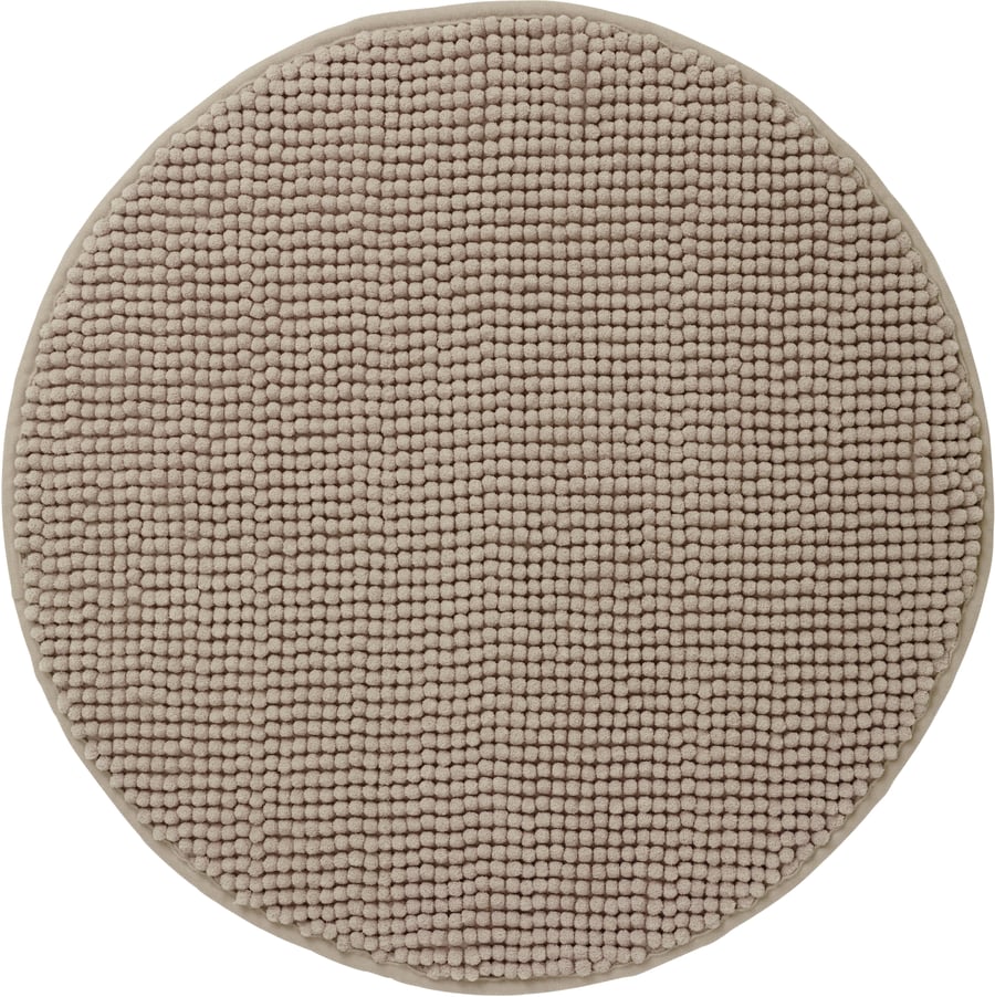 TOFTBO bath mat, beige, 55 cm - IKEA