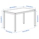 VIHALS table, white/white, 125x74 cm - IKEA