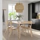 YPPERLIG / LISABO Table and 4 chairs - ash/ash - IKEA