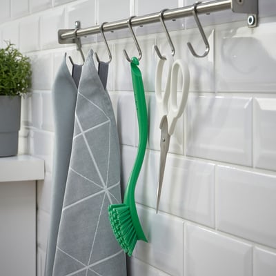 ANTAGEN dish-washing brush, bright green - IKEA