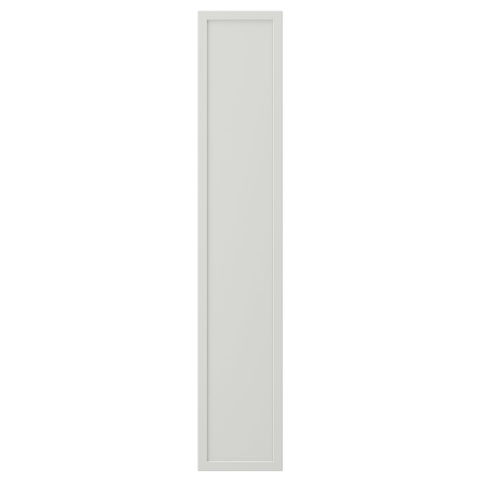 ASPUDDEN door, light grey, 15x80 cm - IKEA