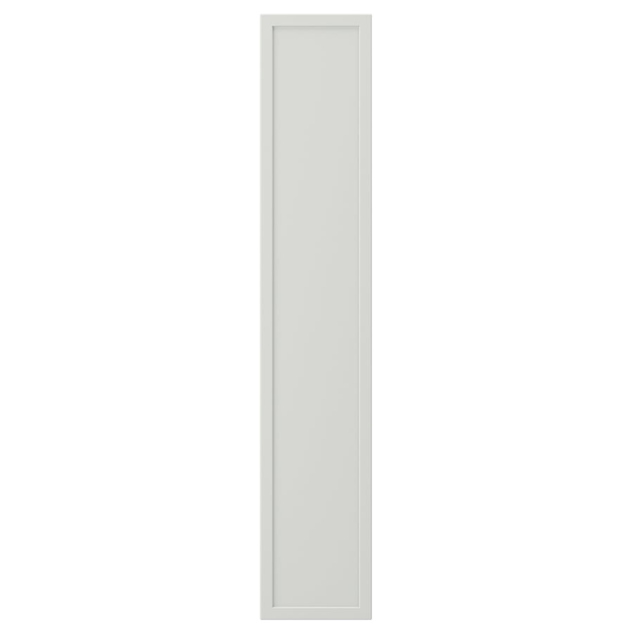 ASPUDDEN door, light grey, 15x80 cm - IKEA