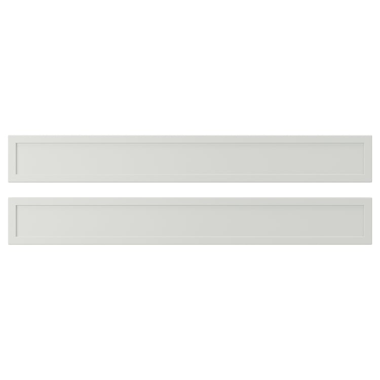 ASPUDDEN drawer front, light grey, 75x10 cm - IKEA