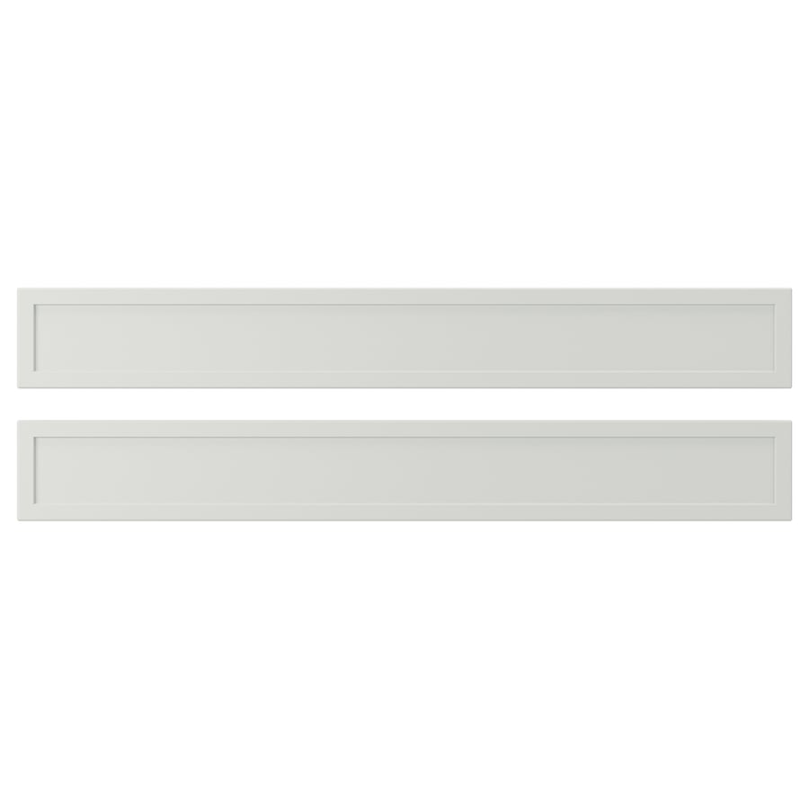 ASPUDDEN drawer front, light grey, 75x10 cm - IKEA