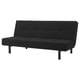 BALKARP sofa-bed, Knisa black - IKEA