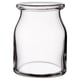 BEGÄRLIG vase, clear glass, 18 cm - IKEA