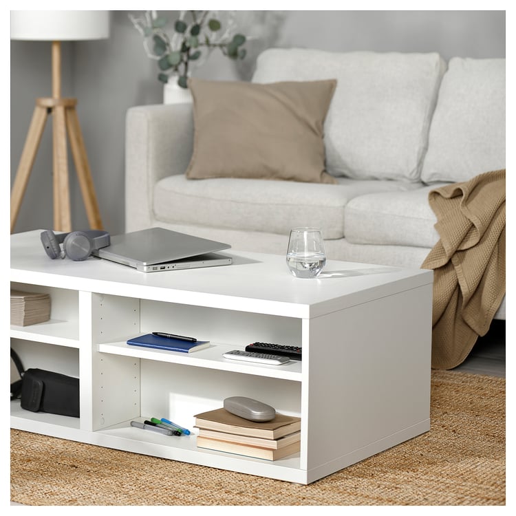 BESTÅ coffee table, white, 120x56 cm - IKEA