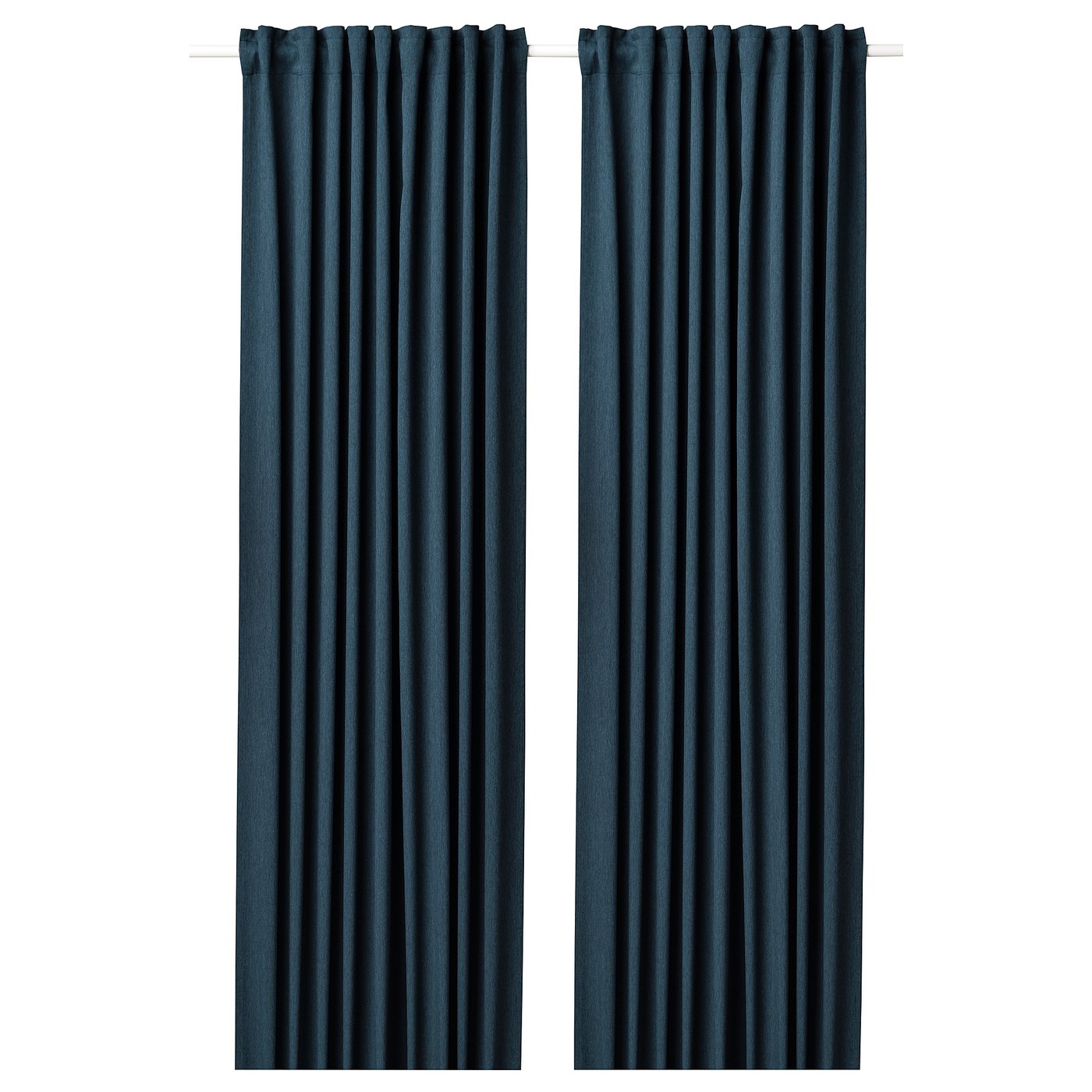 Blue black curtains store