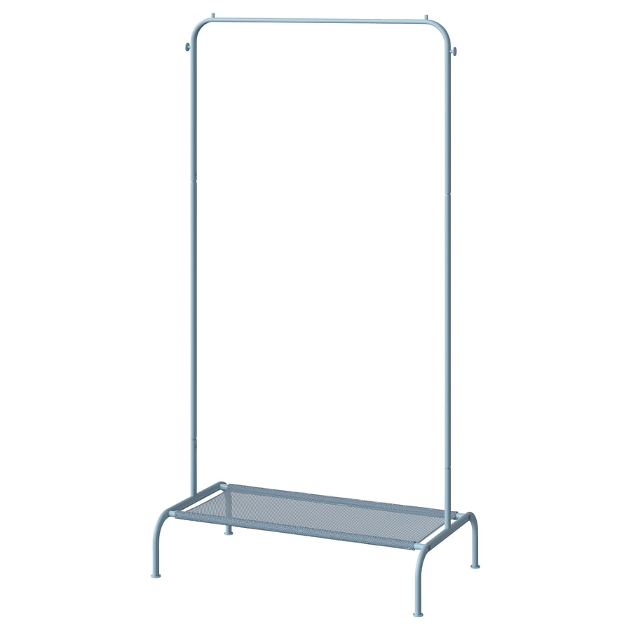 BRUKSVARA clothes rack, blue, 78x147 cm - IKEA