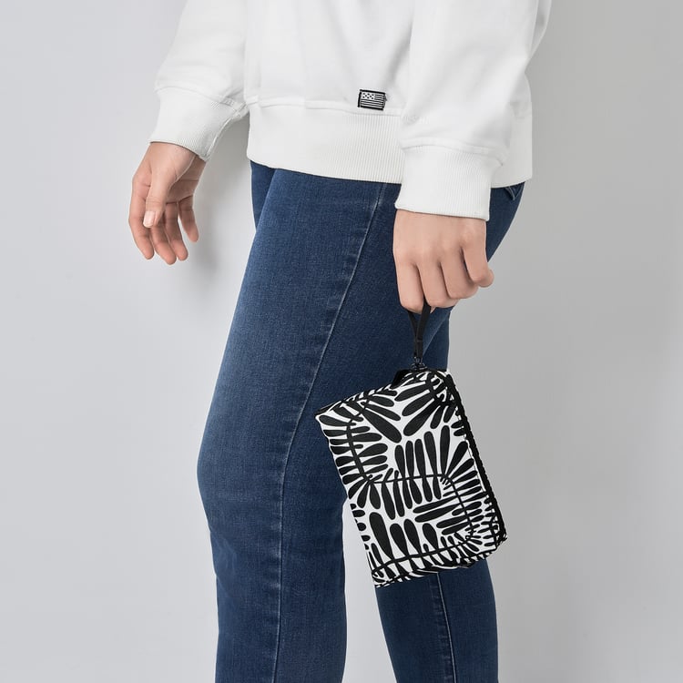 BRUNJORD accessory bag, patterned, 16x4x11 cm - IKEA