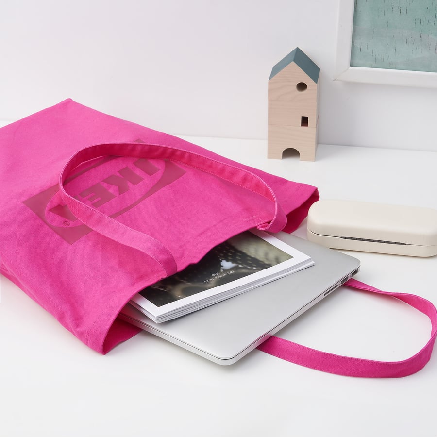 EFTERTRÄDA bag, pink - IKEA