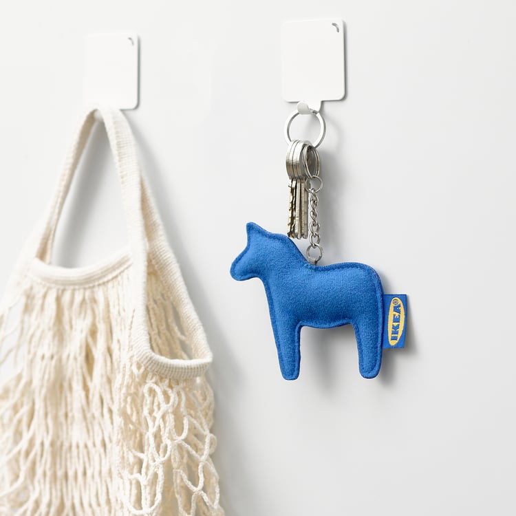 EFTERTRÄDA key ring, blue - IKEA