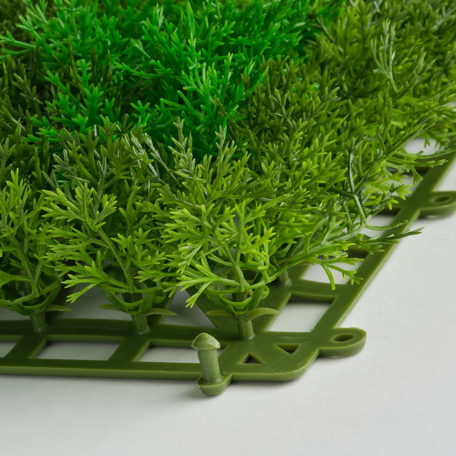 FEJKA artificial plant, wall mounted/in/outdoor moss, 25x25 cm - IKEA