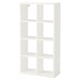FLYSTA shelving unit, white, 69x132 cm - IKEA
