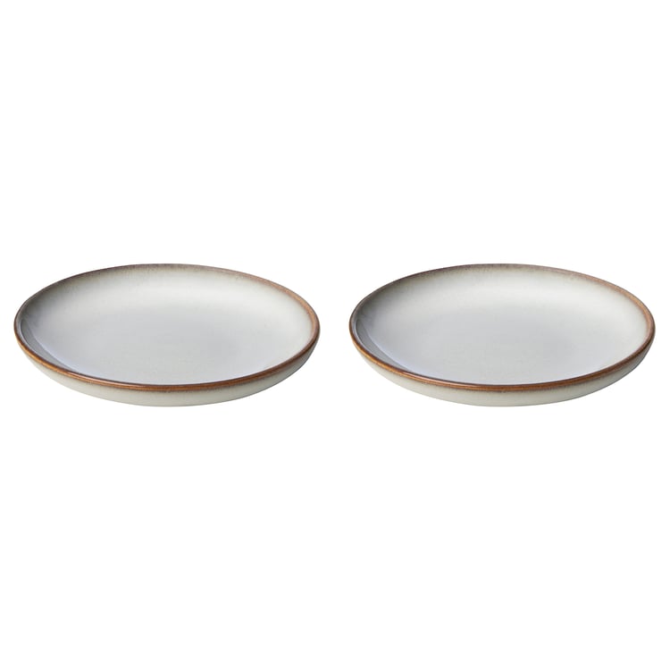 GLADELIG plate, grey, 10 cm - IKEA