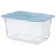 IKEA 365+ Food container with lid, rectangular/plastic, 2.0 l - IKEA
