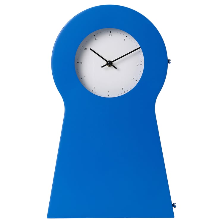 IKEA PS 1995 clock, blue, 48 cm - IKEA