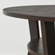 JAKOBSFORS coffee table, dark brown stained oak veneer, 80 cm - IKEA