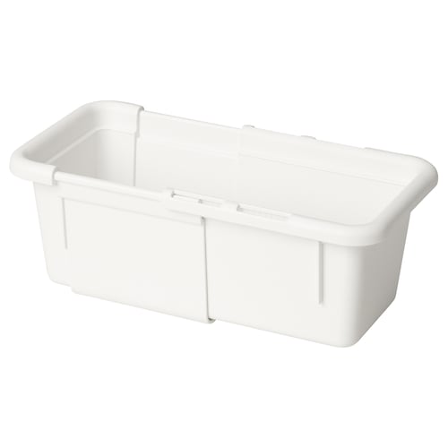 KACKLA extendable box, white, 13-18x9 cm - IKEA