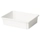 KACKLA extendable box, white, 25-38x19 cm - IKEA