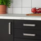 KALERUM handle, stainless steel colour, 138 mm - IKEA