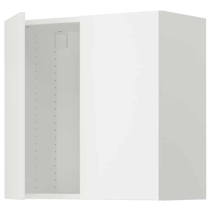 LASTARE wall mounted frame with doors, white, 60x32x60 cm - IKEA