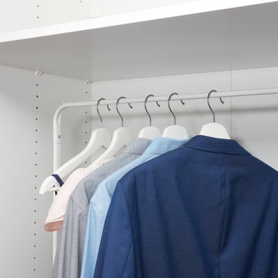 MULIG clothes rack, white, 74x90 cm - IKEA