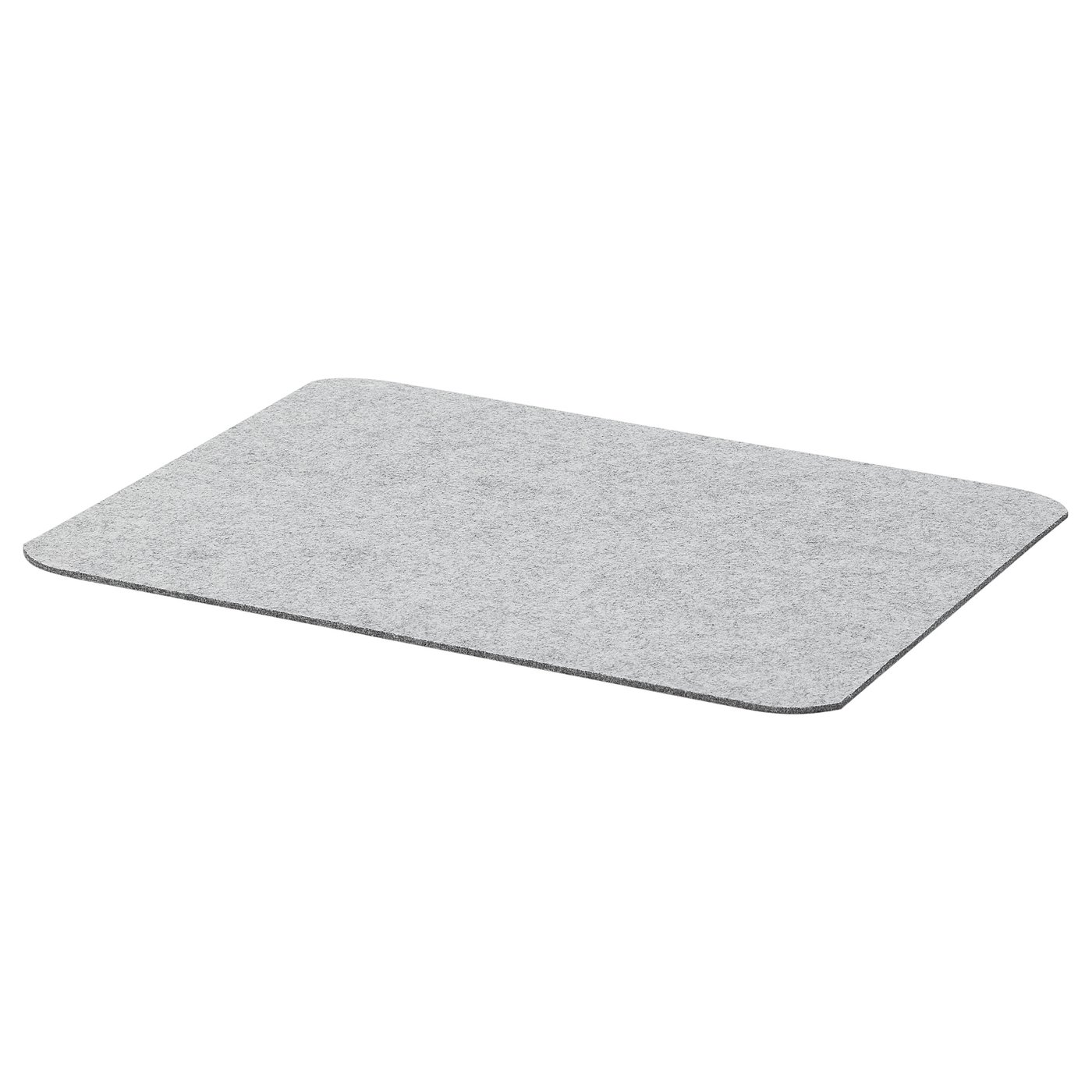 ÖVERSIKTLIG place mat, light grey, 39x29 cm - IKEA