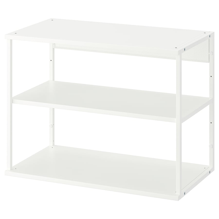 PLATSA open shelving unit, white, 80x40x60 cm - IKEA
