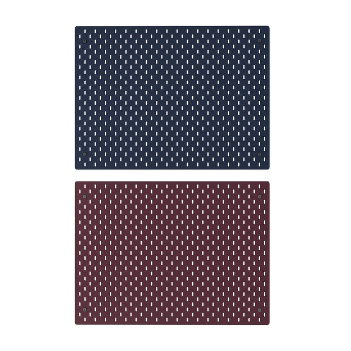 SKÅDIS pegboard, double sided/dark grey-blue dark lilac-red, 76x56 cm ...