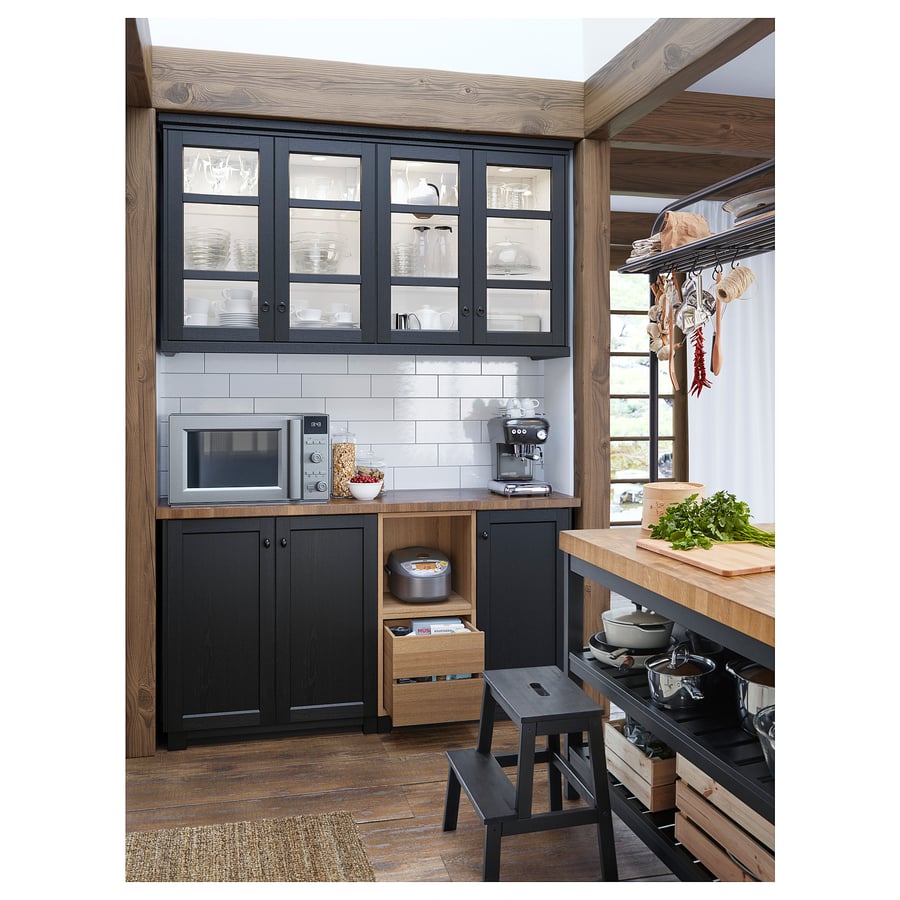 SKOGSÅ worktop, oak/veneer, 259x65x3.8 cm - IKEA