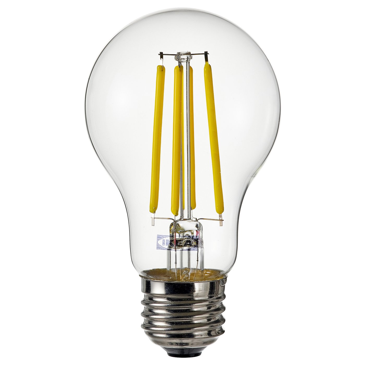 SOLHETTA LED bulb E26 485 lumen, globe clear - IKEA