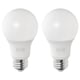 SOLHETTA LED bulb E26 485 lumen, globe opal white - IKEA