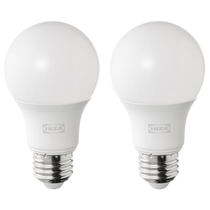 DEJSA Table lamp, beige/opal white glass, 28 cm - IKEA