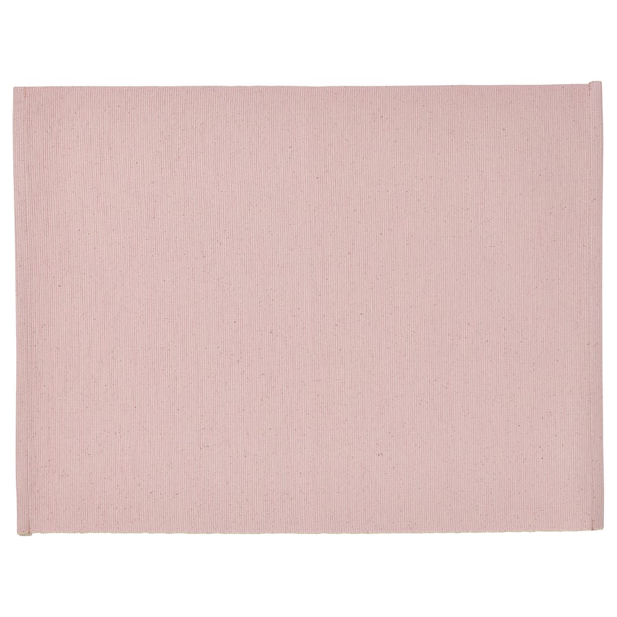 SVARTSENAP place mat, light pink, 35x45 cm - IKEA