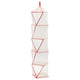 TIGERFINK storage with 5 compartments, beige/orange - IKEA