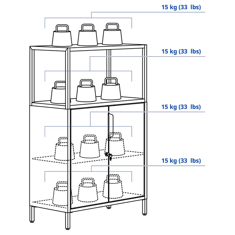 TROTTEN cabinet with doors, light green, 70x35x110 cm - IKEA
