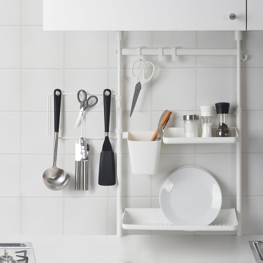 SUNNERSTA スンネルスタ クリップ式ラック フック4個付き - IKEA