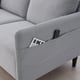 ANGERSBY 2-seat sofa, Knisa light grey - IKEA
