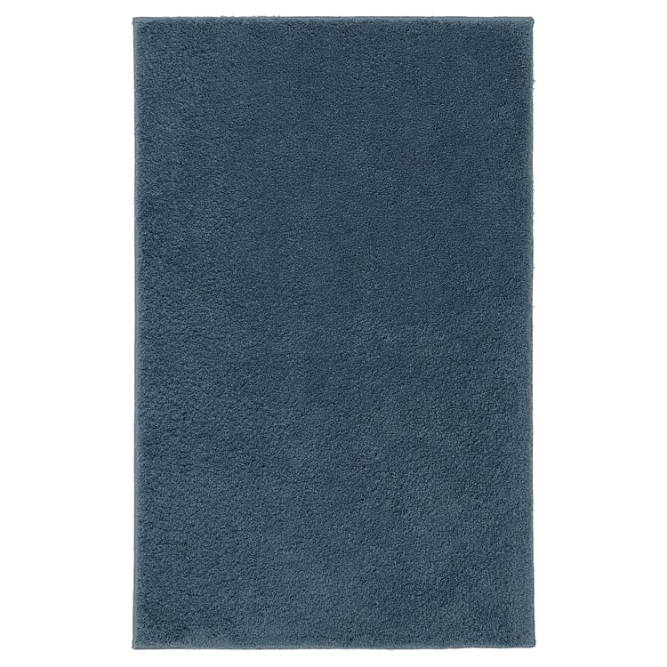 BACKMÅRA bath mat, dark grey-blue, 40x60 cm - IKEA