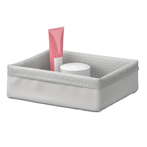 NOJIG Organiser, plastic/beige, 15x20x5 cm - IKEA