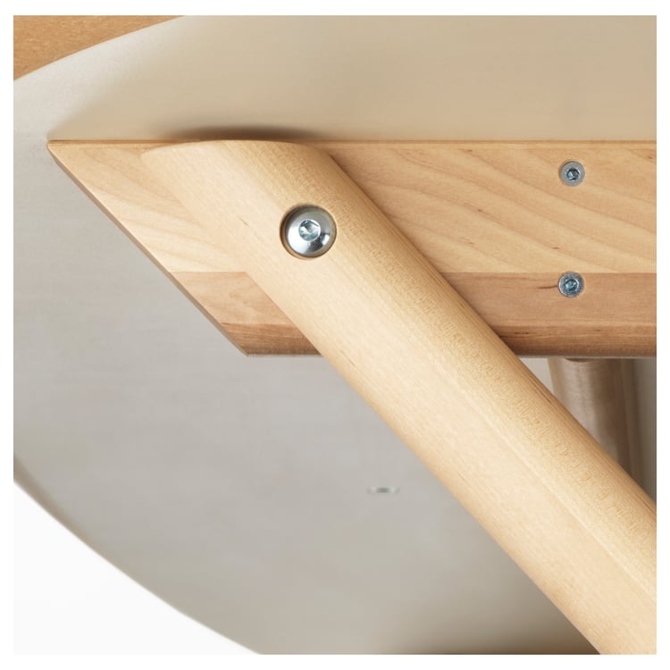 DALSHULT underframe, birch - IKEA