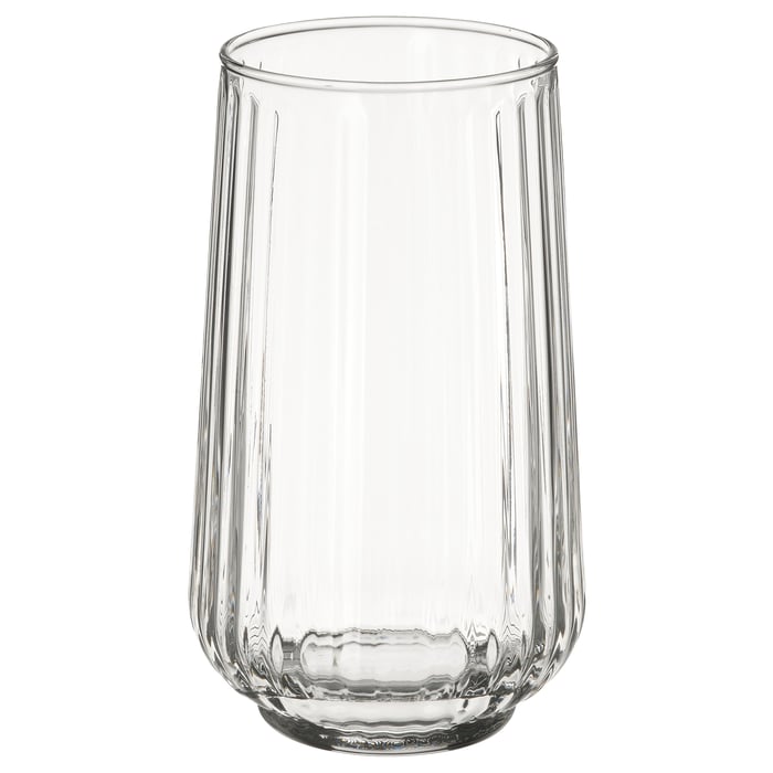 GRADVIS vase, clear glass, 15 cm - IKEA