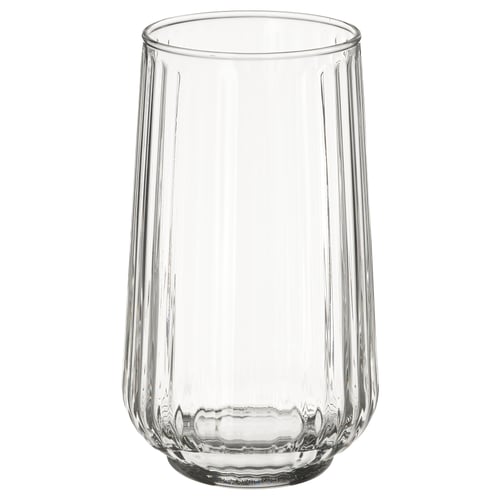 GRADVIS vase, clear glass, 15 cm - IKEA